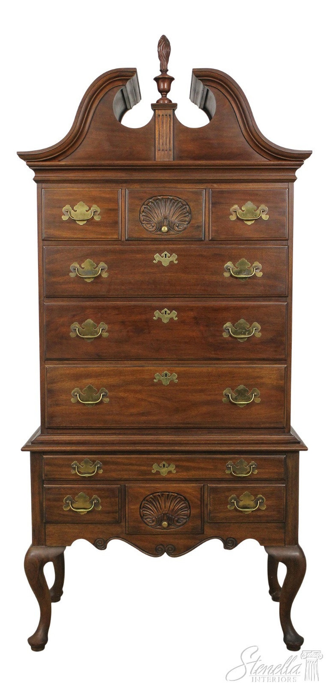 F57479EC: HENKEL HARRIS Mahogany Philadelphia Highboy - Etsy