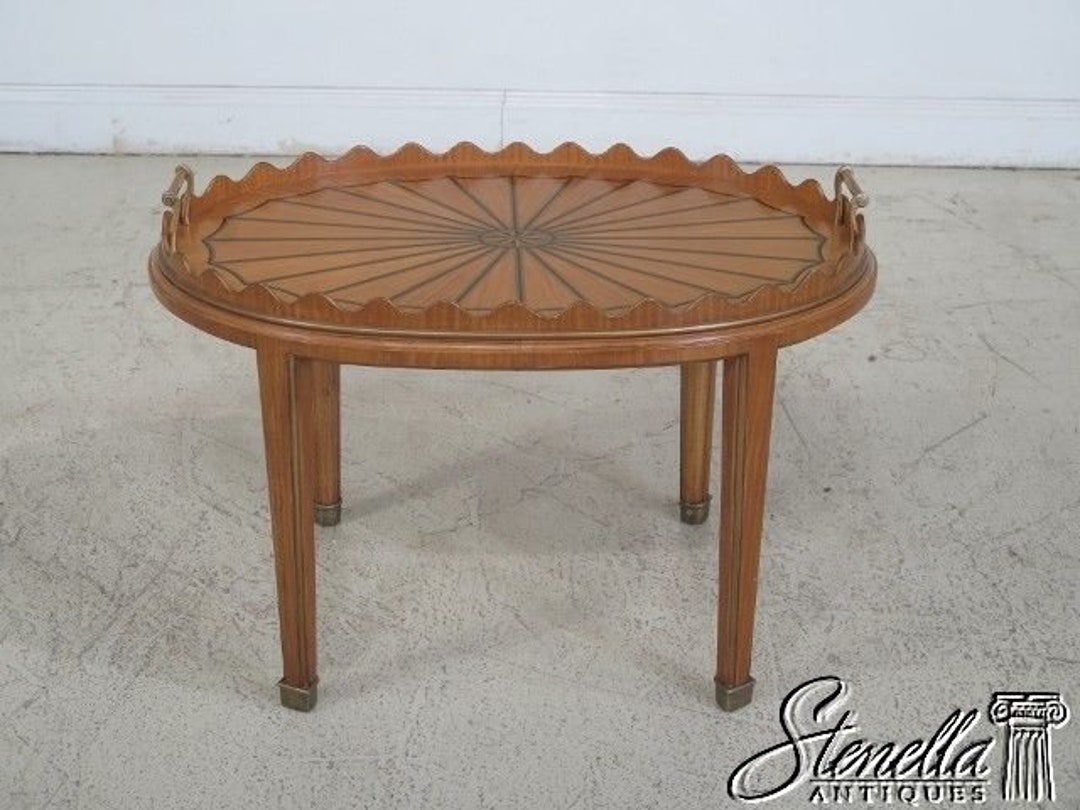 29574EC: Satinwood English Style Butler Style Coffee Table - Etsy