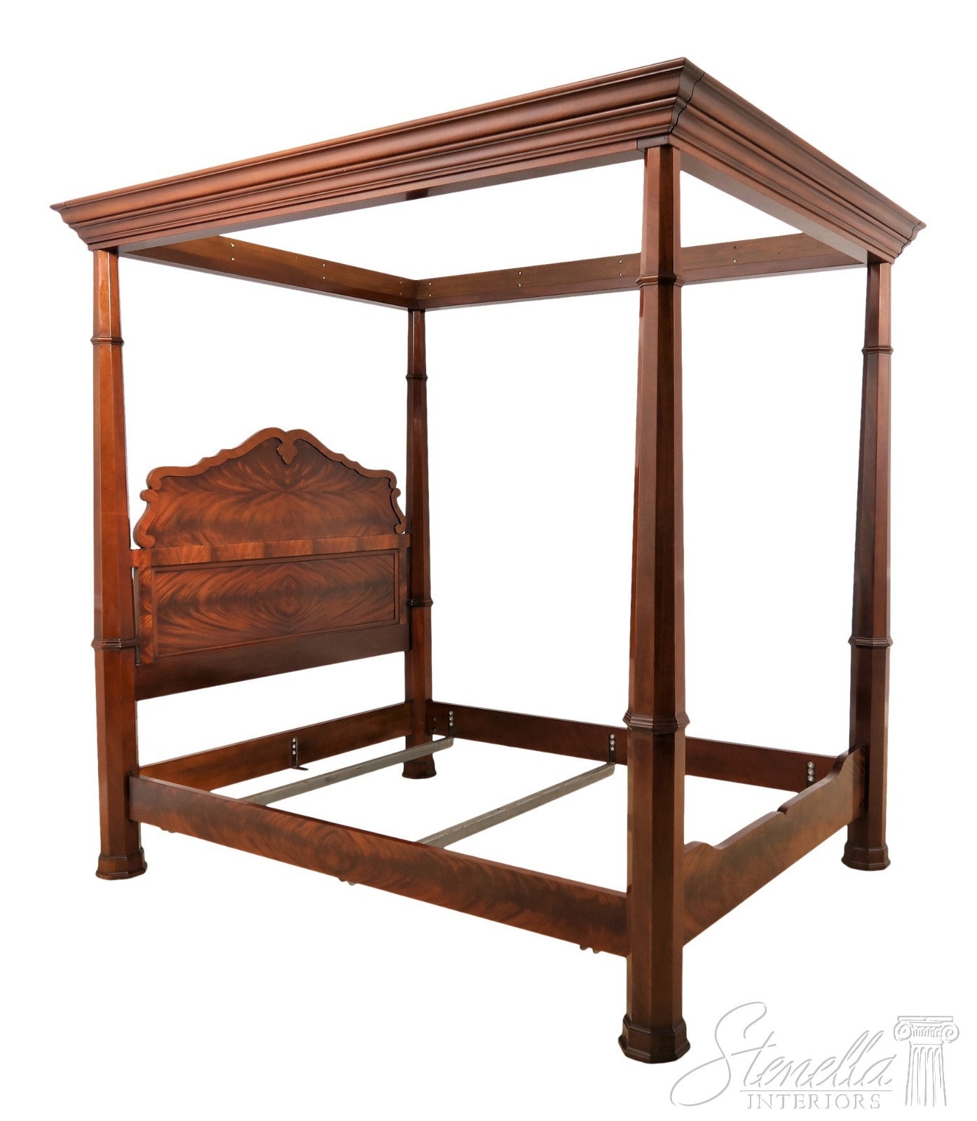 L54607EC KINDEL Queen Size National Trust Mahogany Canopy Bed Etsy