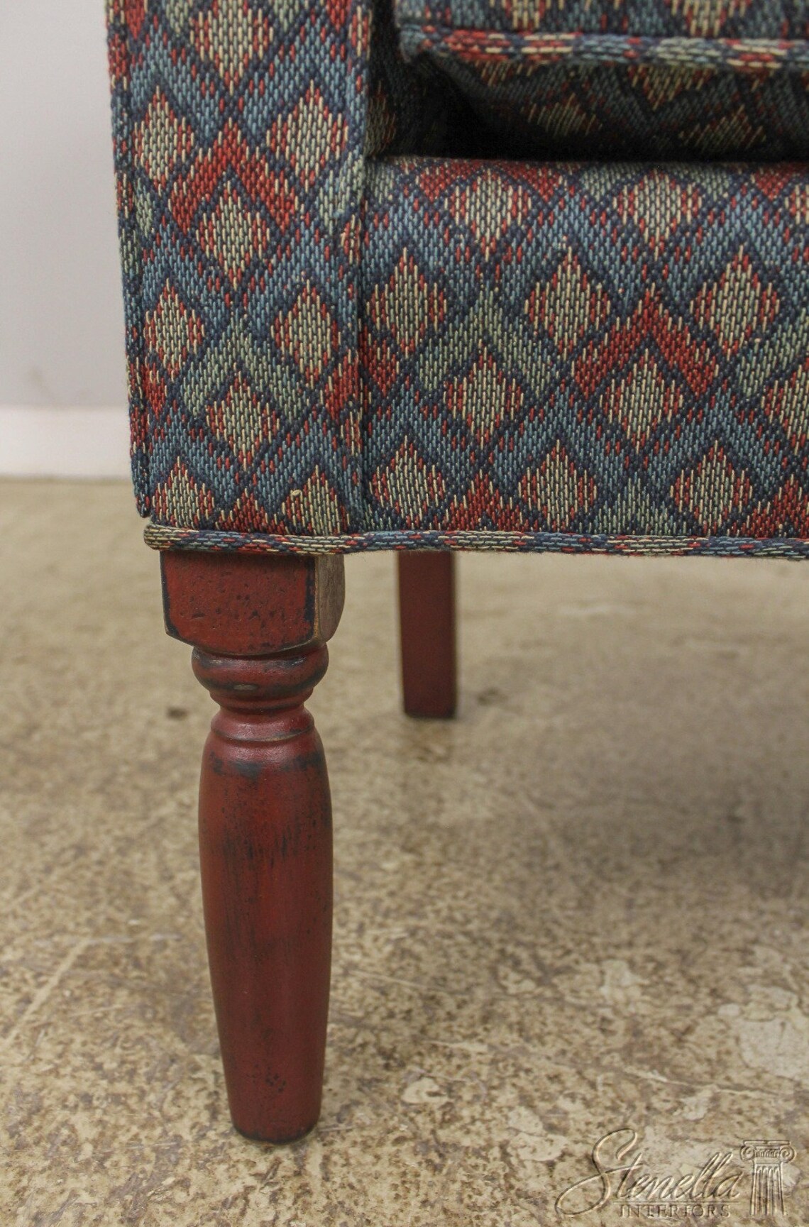 57602EC: SERAPH Country Style Narrow Wing Chair - Etsy