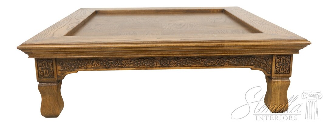 55628EC: Viking Oak Large Coffee Cocktail Table by ROM WEBER - Etsy