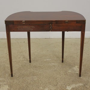 56131EC: BAKER Neoclassical Mahogany Games Table - Etsy