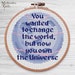 Memorial Cross Stitch Quote, Memorial Gift for Loss - Etsy