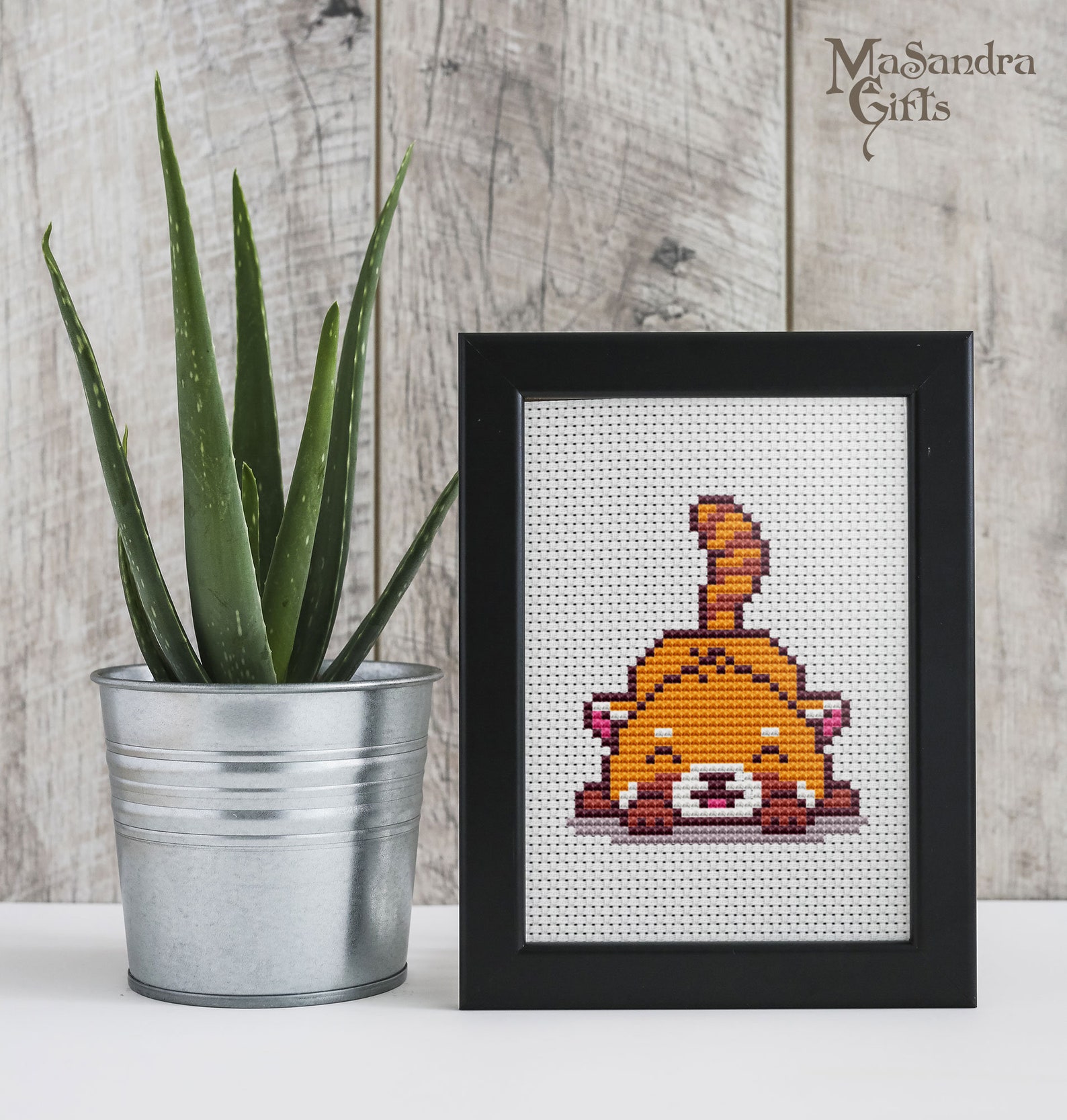 Red Panda Cross Stitch Pattern Mini Cross Stitch Pattern | Etsy