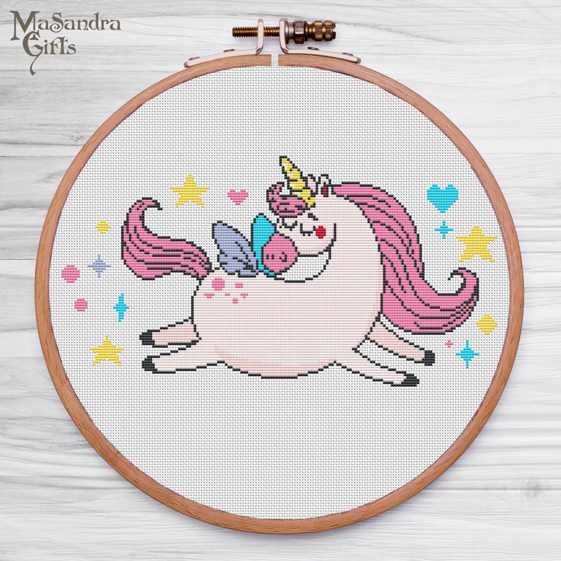 PDF Unicorn Cross Stitch Pattern Nursery Cross Stitch | Etsy