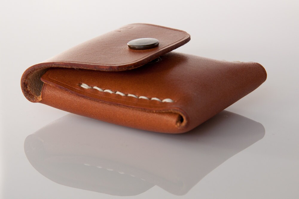 Small Coin Pouch In Beech Nutfor Himcoin Walletcoin