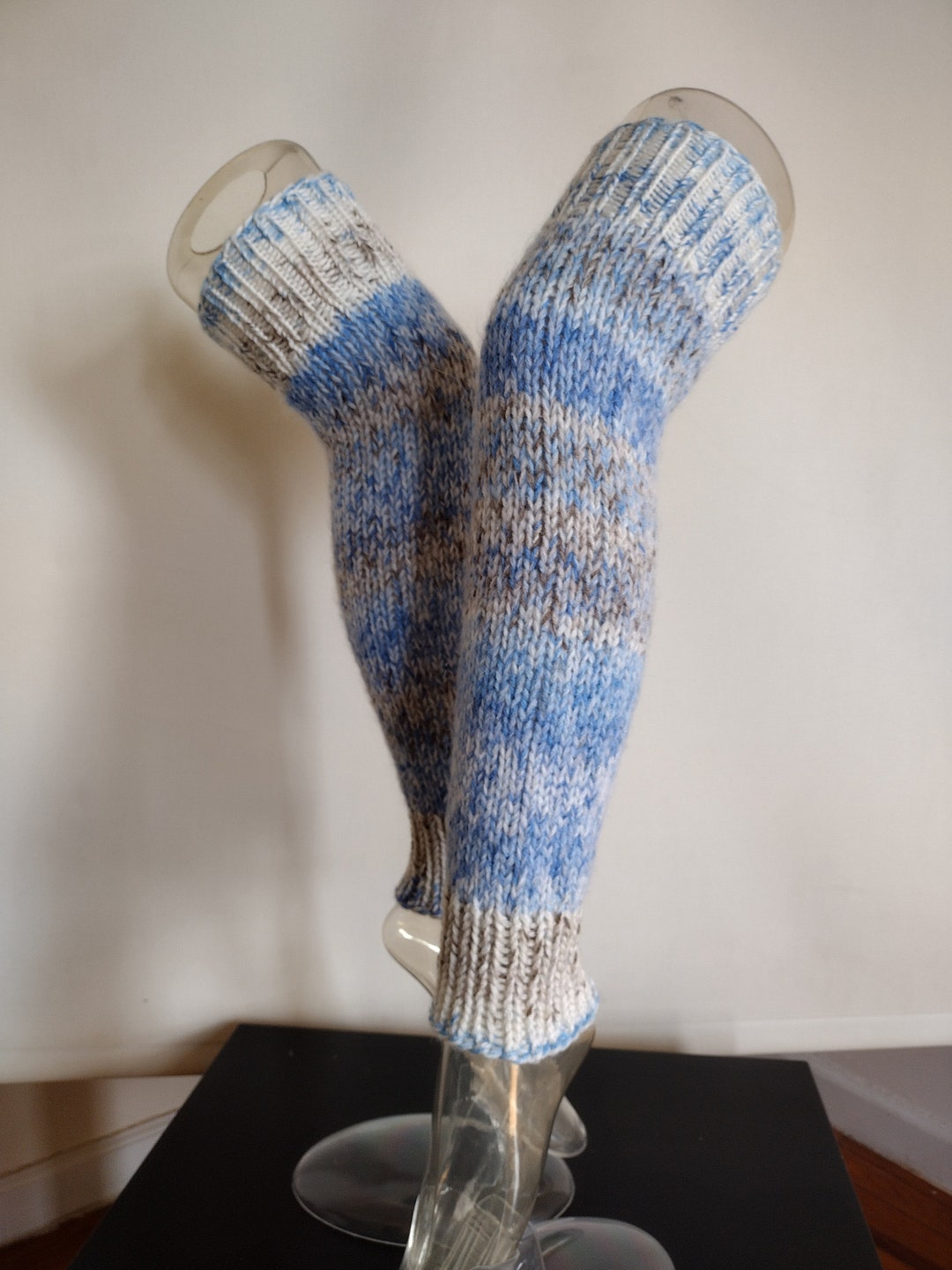 ASPEN Inspired Hand Knit Seamless Leg Warmers Alpaca/italian Mohair ...