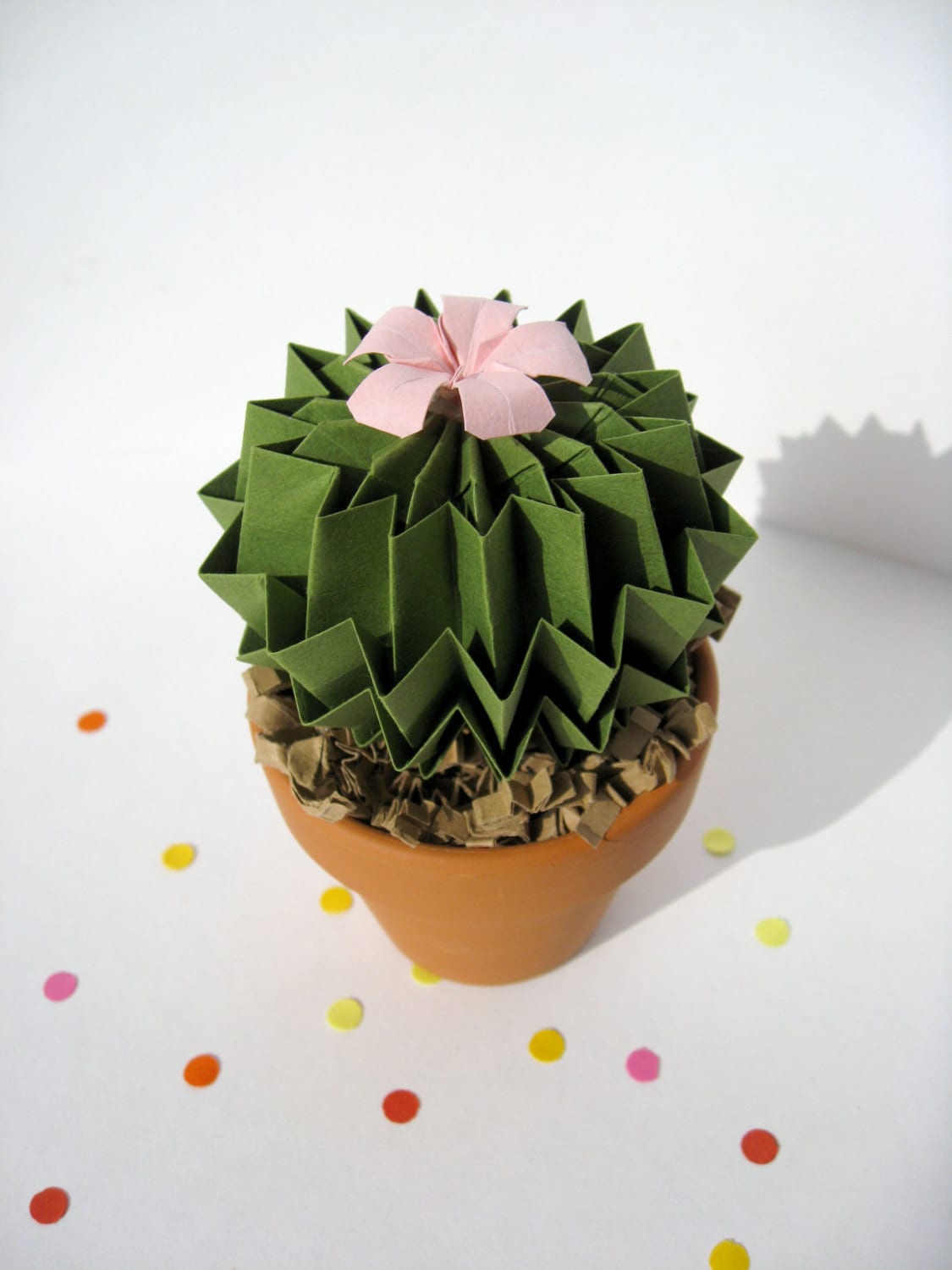 Faux Cactus Succulent Origami Paper Plant Pot Paper - Etsy UK