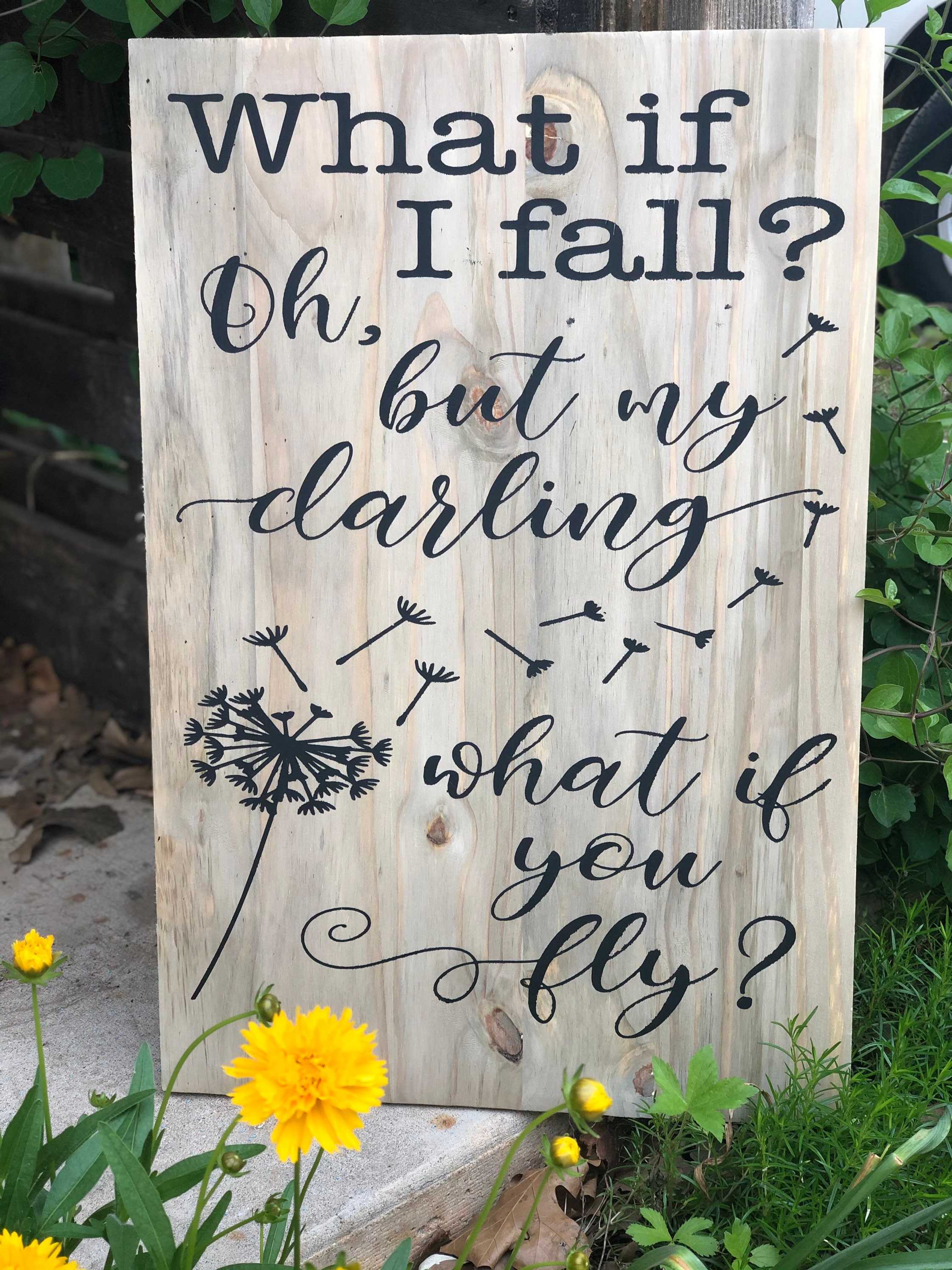 What If I Fall? - Etsy