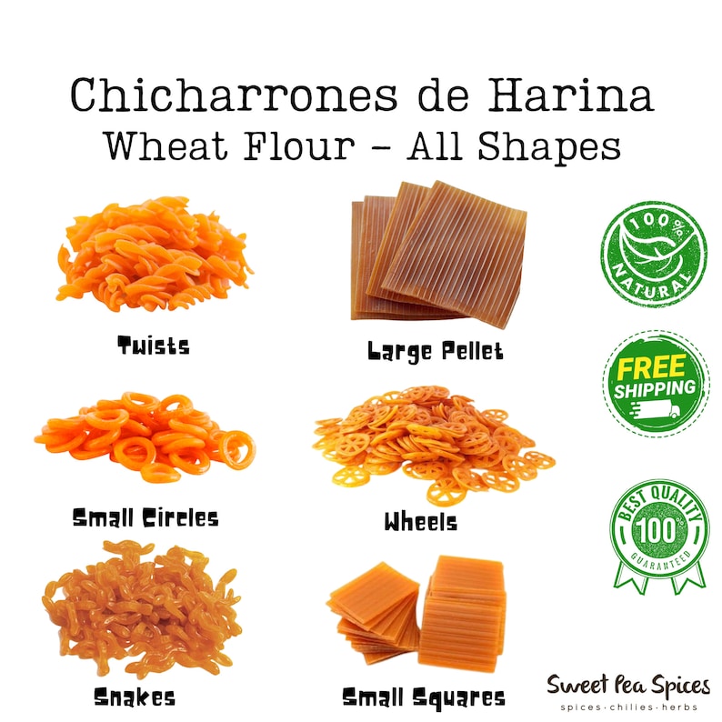 Duros 5 Lb Bags Chicharrones De Harinas Party Pack Uncooked Snack Duros ...