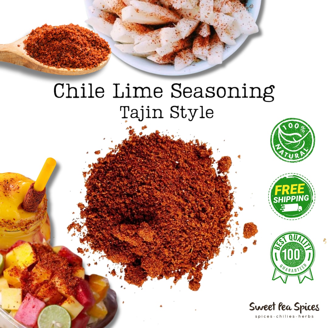 Mexican Chile Lime Fruit Seasoning Bulk Tajin Style Chile Para Frutas ...