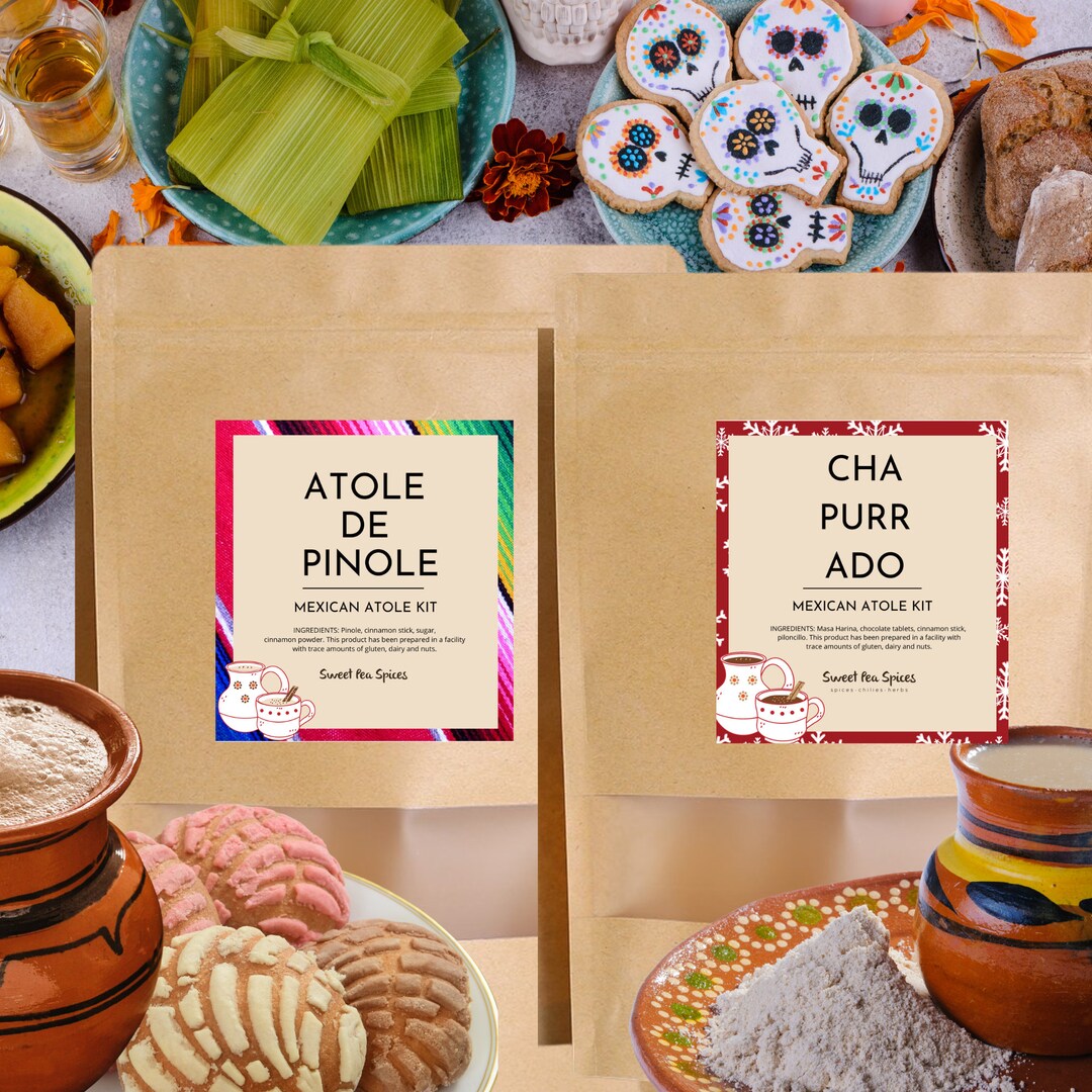Winter Atole Champurrado & Pinole Kits Perfect for Date Night Family Night Movie Night Hot ...