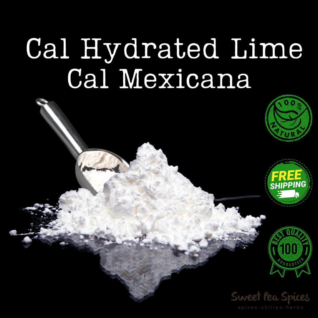 Cal Mexicana - Mexican Lime - Cal Lime - Calcium Hydroxide Food Grade ...