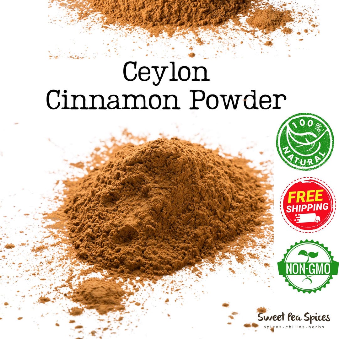 True Ceylon Cinnamon Powder - Bulk - Canela Molida - Non-gmo, Raw ...