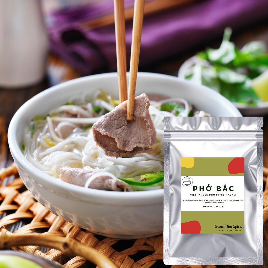Organic Pho Spice Seasoning Packet -authentic Vietnamese Pho ...