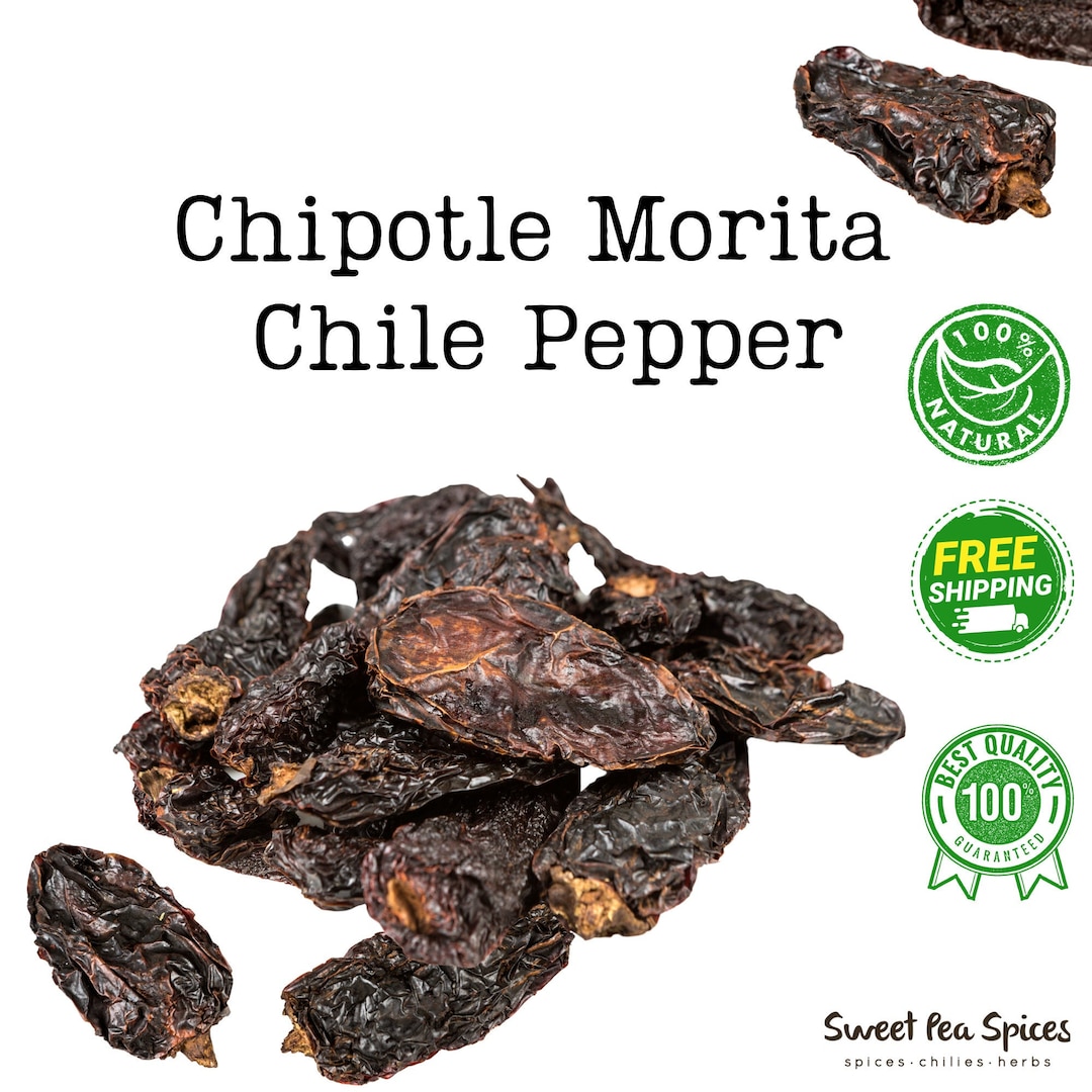Dried Chipotle Morita Chile Peppers Bulk Sizes Chile Morita Restaurant ...