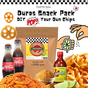 DIY Mexican Duros Snack Kit - POP Your Own Chips - Game Night - Fiesta ...