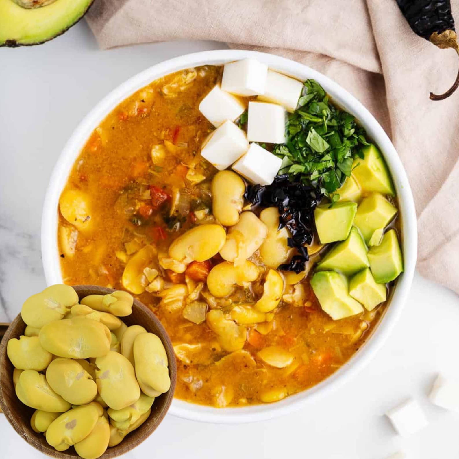 Whole Peeled Fava Beans - Bulk Sizes- Habas Beans - Gluten Free Dried ...