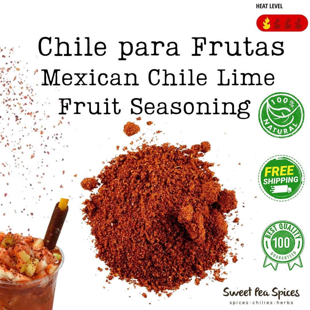 Mexican Fruit Seasoning Bulk Sizes Chile Para Frutas Tangy Citrus ...