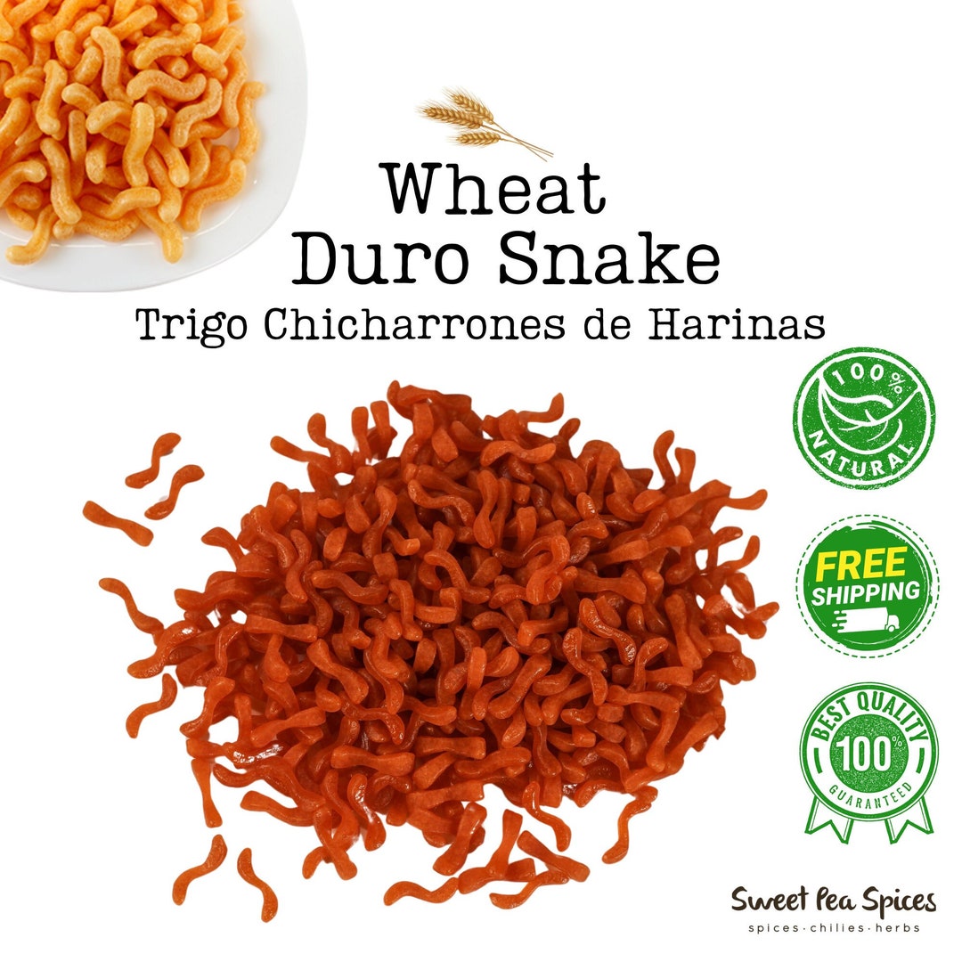 Bulk Duritos Snake Flour Snack, Traditional, Crunchy | Chicharron De ...