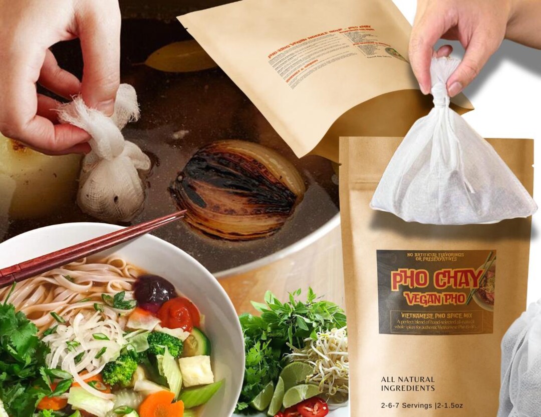 Vegan Pho Spice Kit - Authentic Phở Chay - Traditional Vietnamese Pho ...