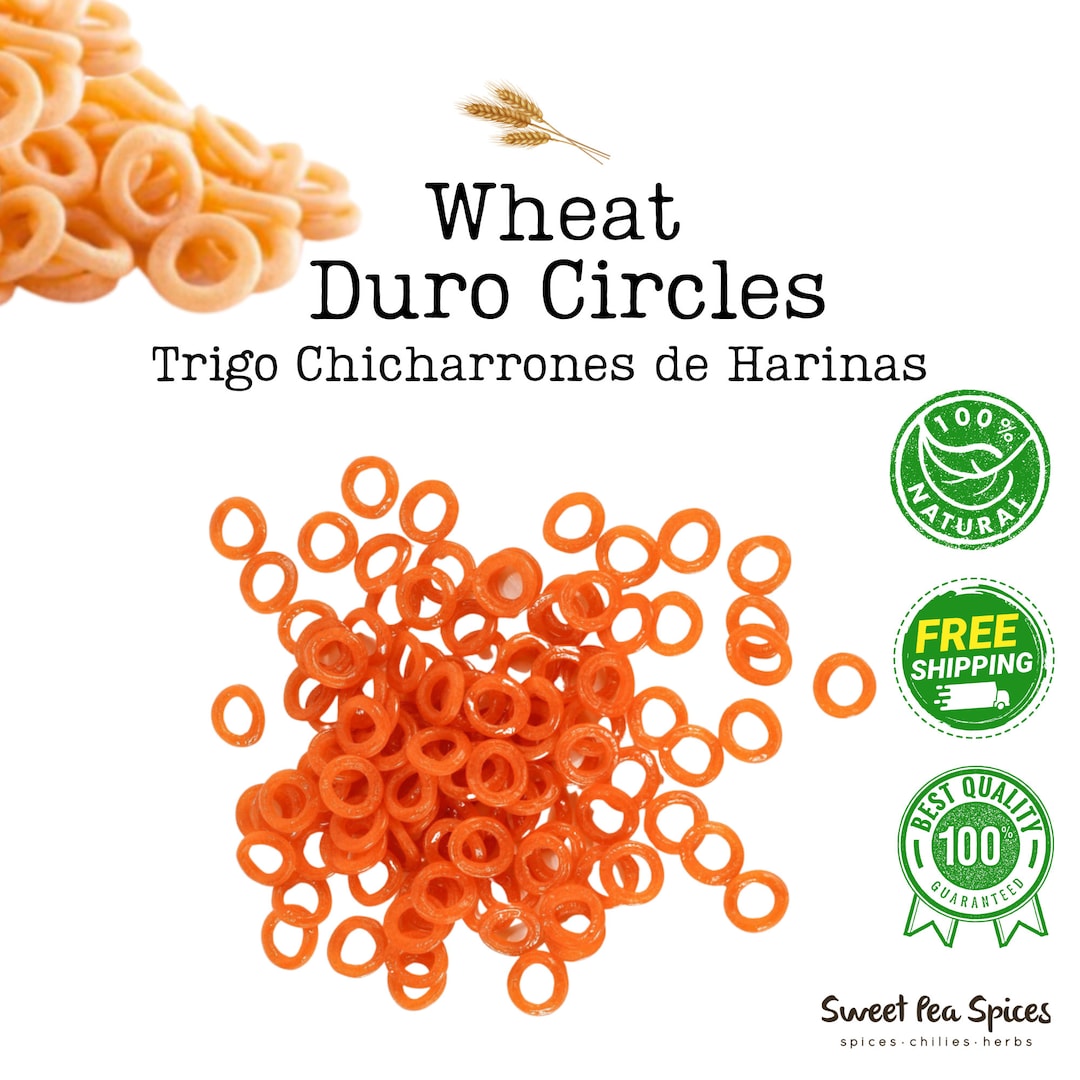 Mexican Duritos Circles Wheat Snack, Traditional, Crunchy Chicharron ...