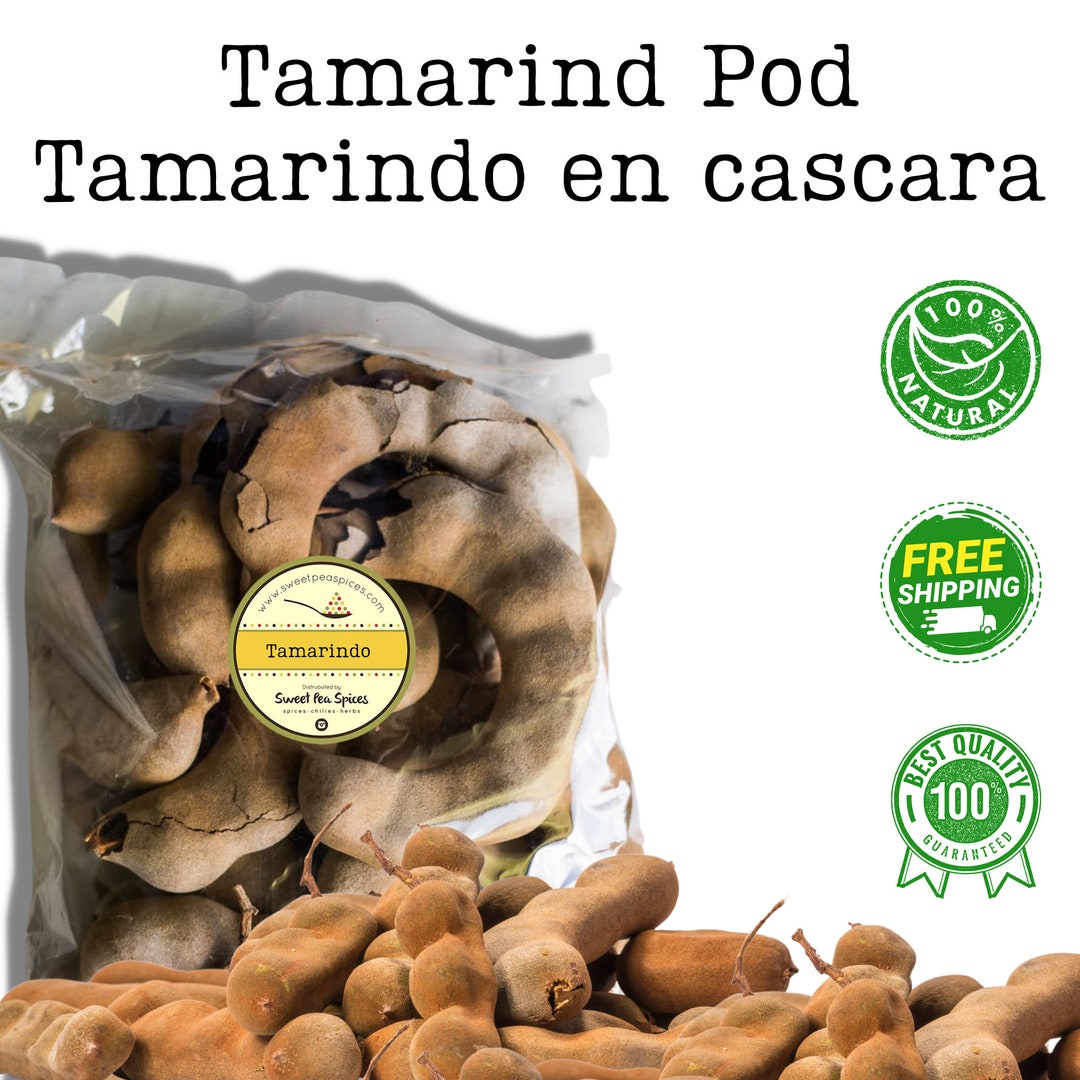 Organic Tamarind Pod - Bulk - Unprocessed Fresh Whole Tamarind Pods ...