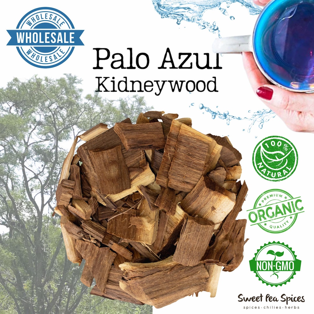 Organic Palo Azul Bulk, Blue Stick Kidneywood, Eysenhardtia Polystachya ...