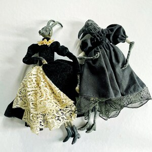 Raven Doll, Art Handmade Original, Magic Creature, Collectible Doll - Etsy
