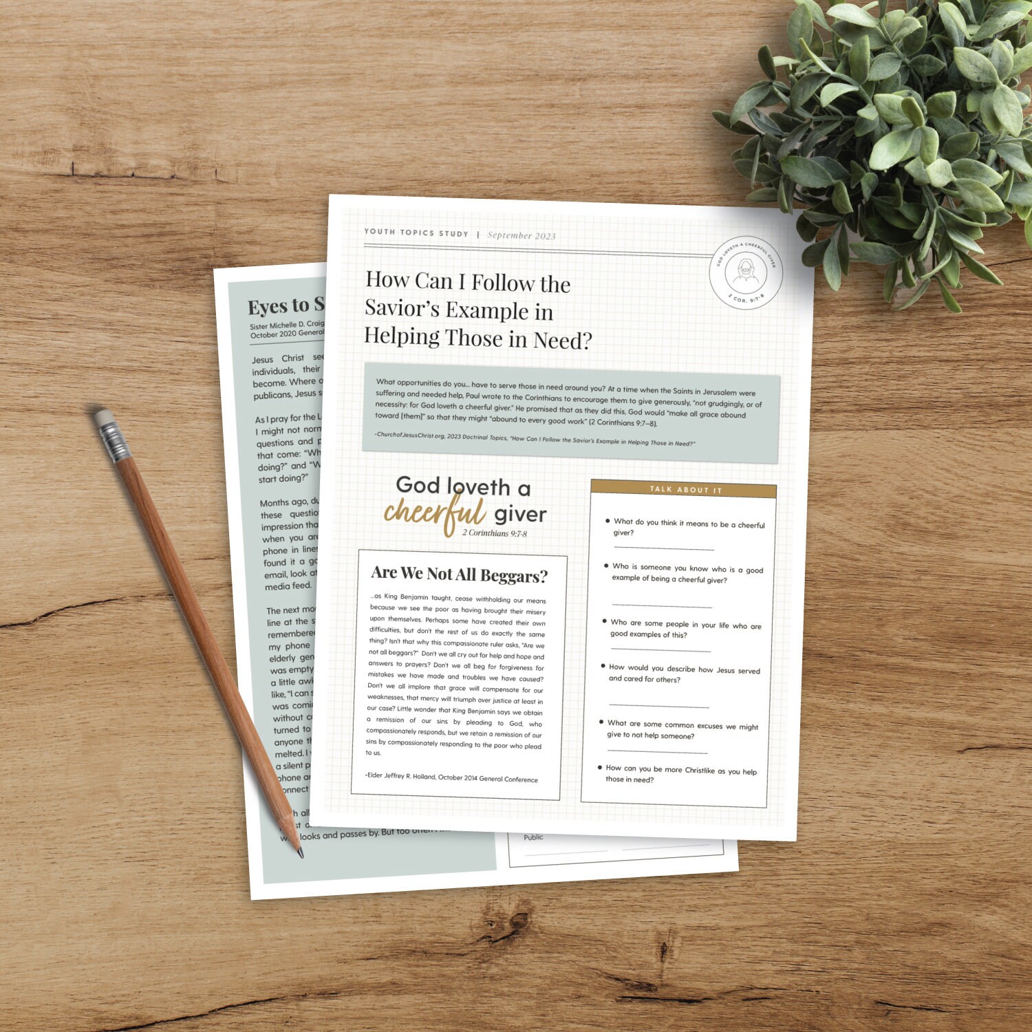 How Can I Follow the Savior’s Example in Helping Those in Need ...