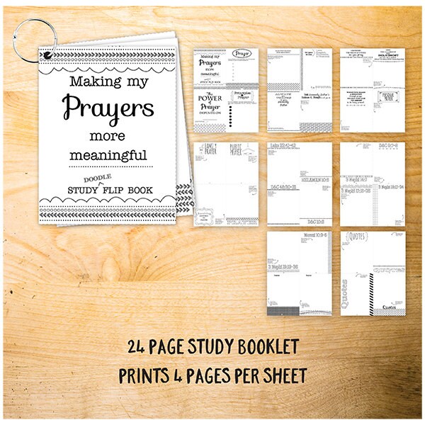 Flipbook-prayer Doodles - Etsy
