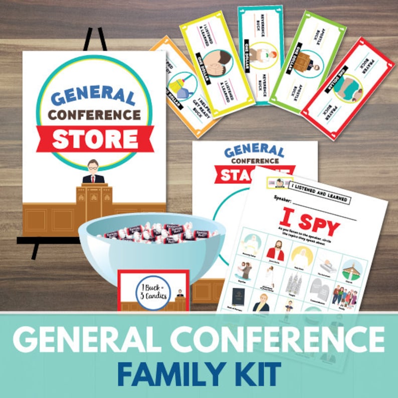 General Conference Family Kit – PDF Download - Etsy