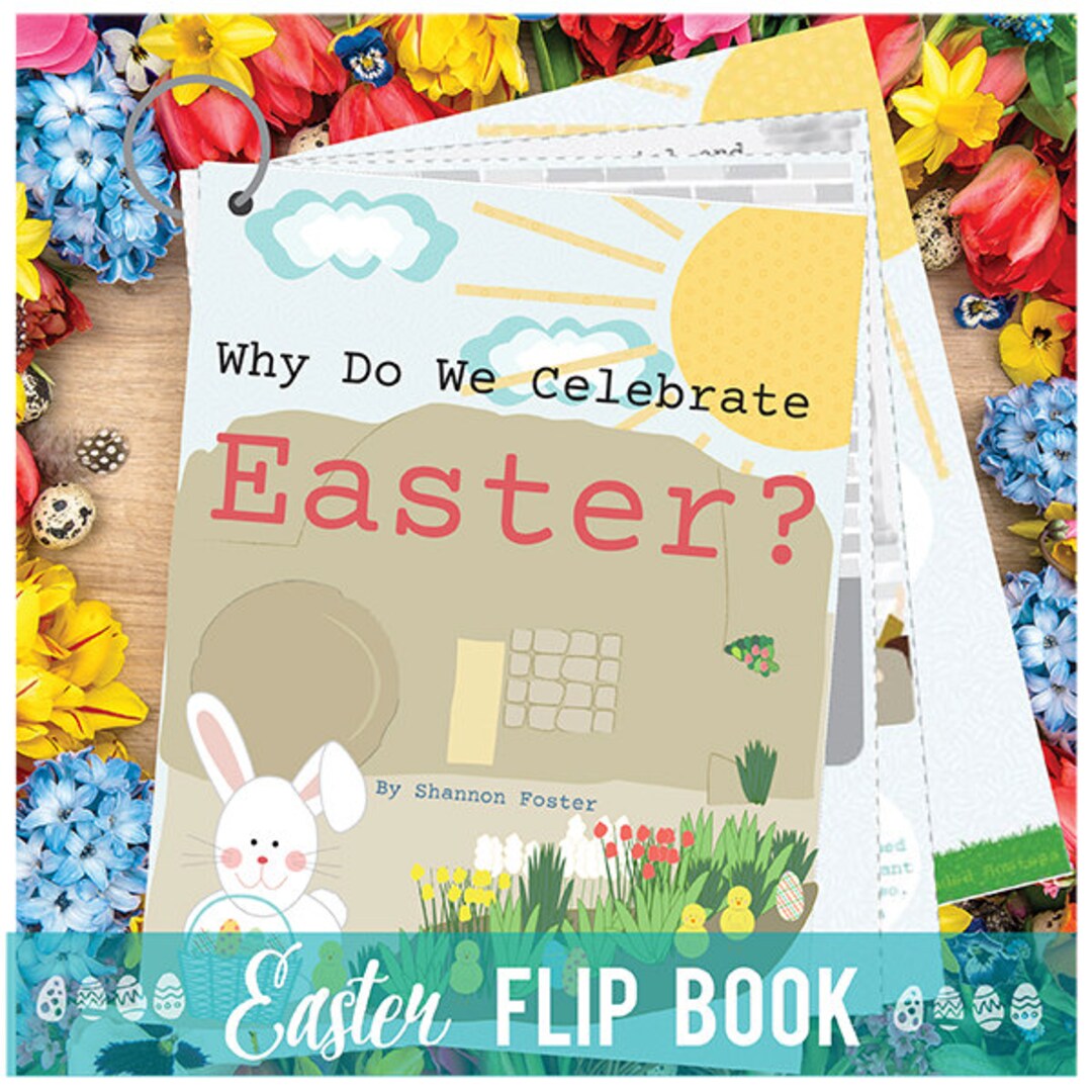 Flipbook-why Do We Celebrate Easter - Etsy