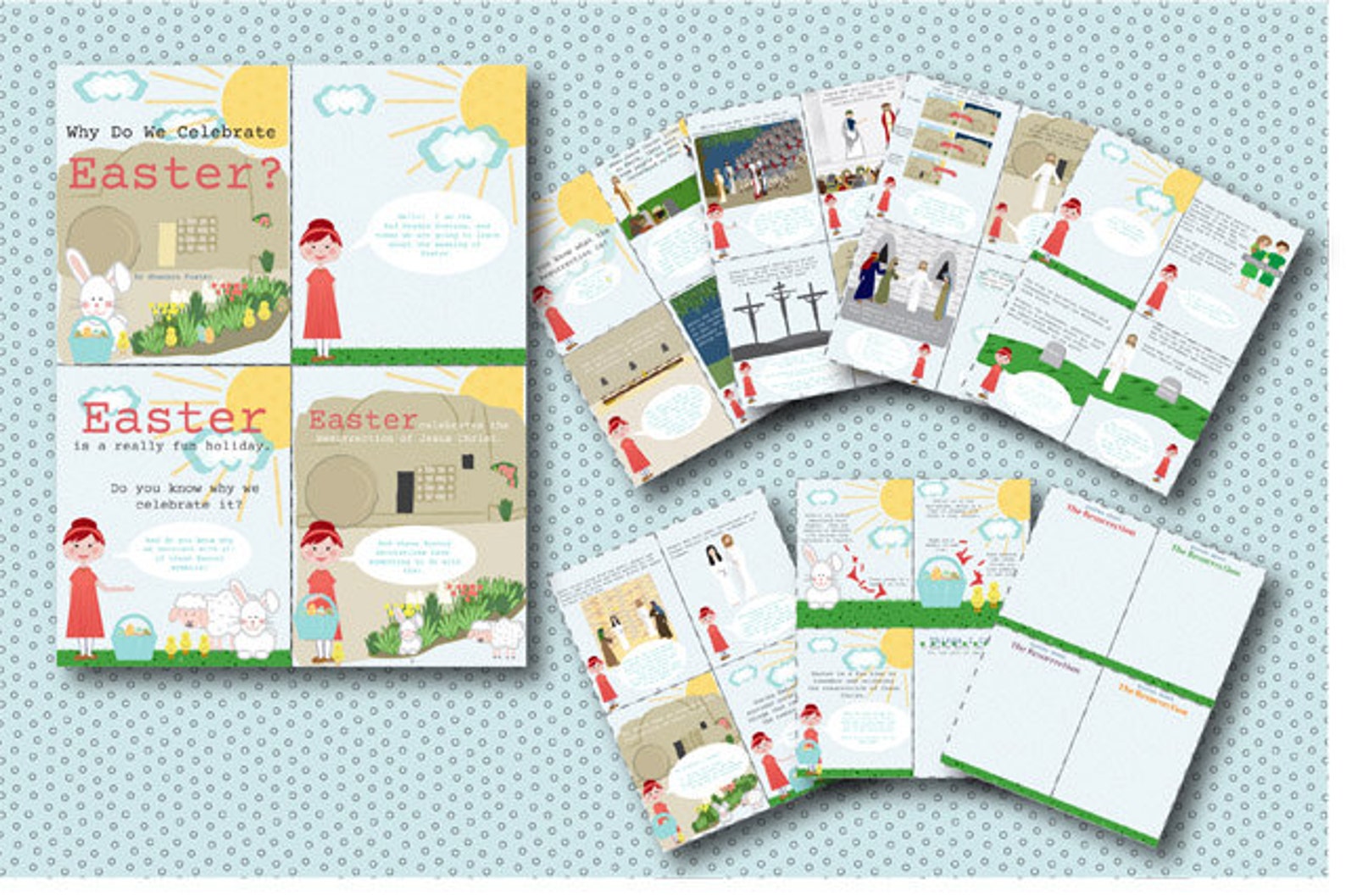 FLIPBOOK-Why do we celebrate Easter | Etsy