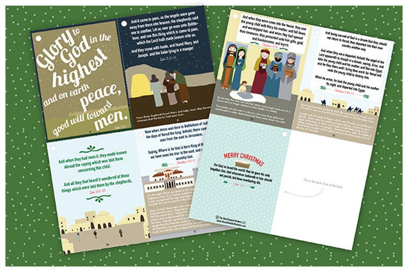 The Nativity - Flipbook - Etsy