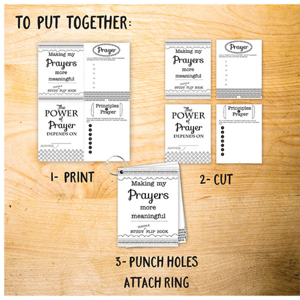 Flipbook-prayer Doodles - Etsy