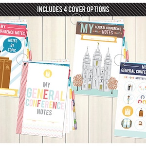 FLIPBOOK - General Conference Study by Topic - Etsy