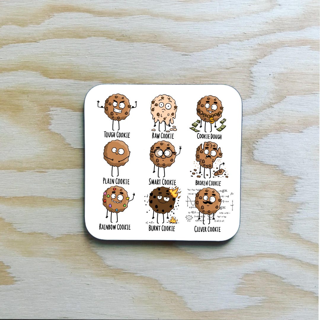 Cookie Coaster/funny Character Cartoon Cookies - Etsy