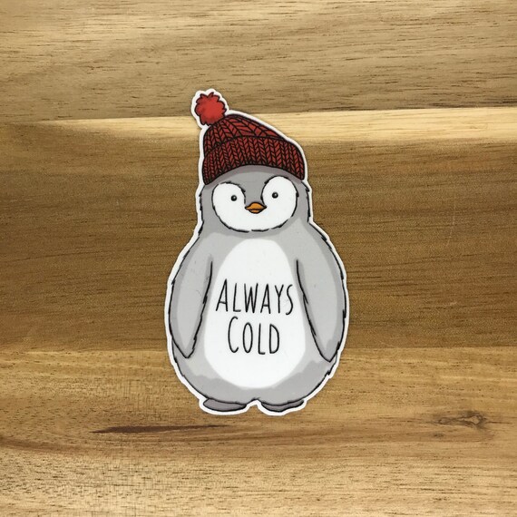 Cold Penguin Cartoon