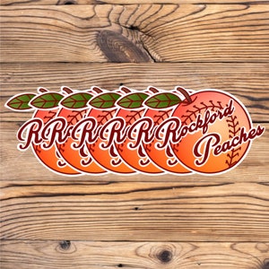 Rockford Peaches Inspired Sticker Pack X 6 Designs / Vinyl Stickers ...