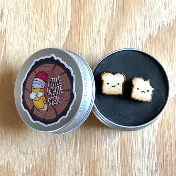 Toast Earrings - Etsy