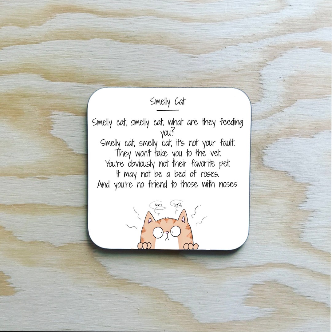 Smelly Cat Friends Coaster Phoebe Buffay Smelly Cat Song - Etsy