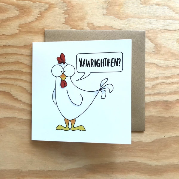 Chicken Get Well Card - Etsy