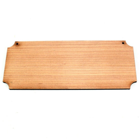 Plaque Rectangle Laser Cut Shape Plywood With Holes 200mm X - Etsy UK