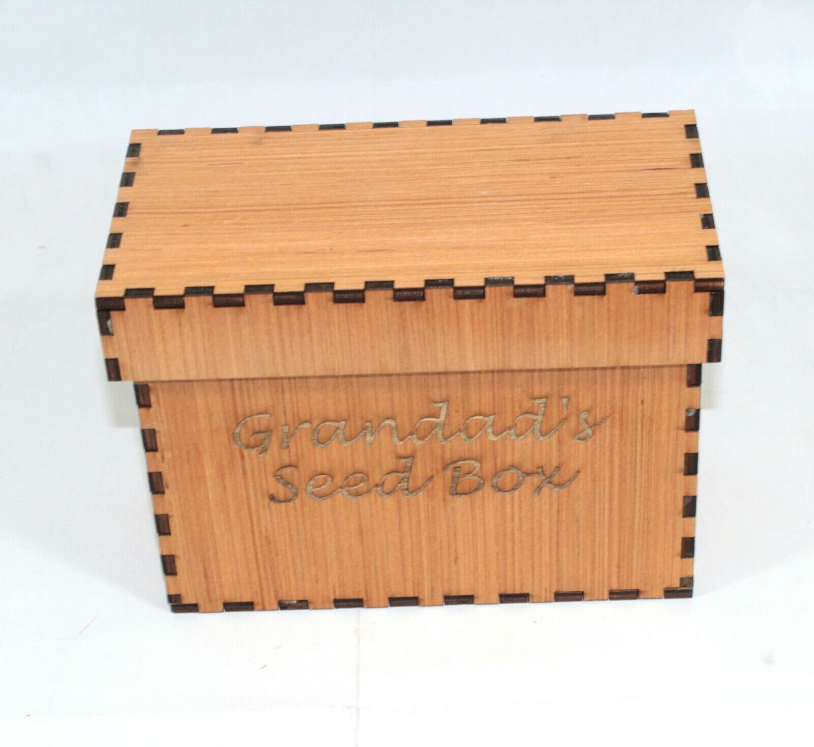 Seed Box Gift Personalised Seed Packet Storage Box With Inserts - Etsy UK