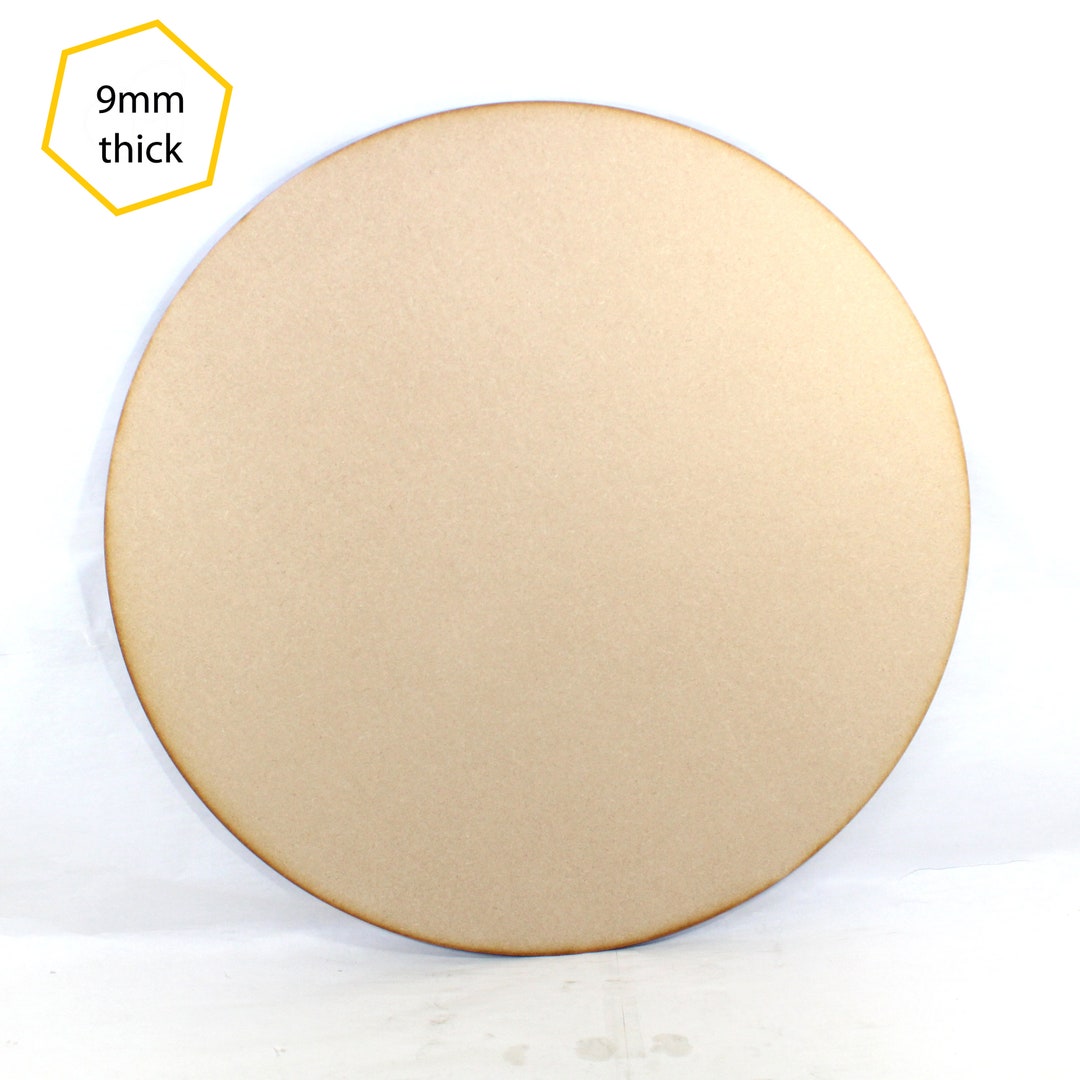 MDF Wooden Circle 500mm (50cm) Laser Cut From 9mm MDF Round Shapes ...