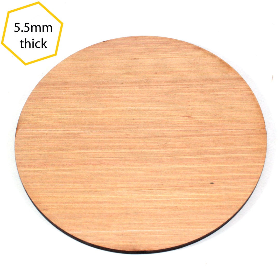 Wooden Laser Cut Circle 54cm / 540mm 5mm Plywood Round Shapes Craft ...