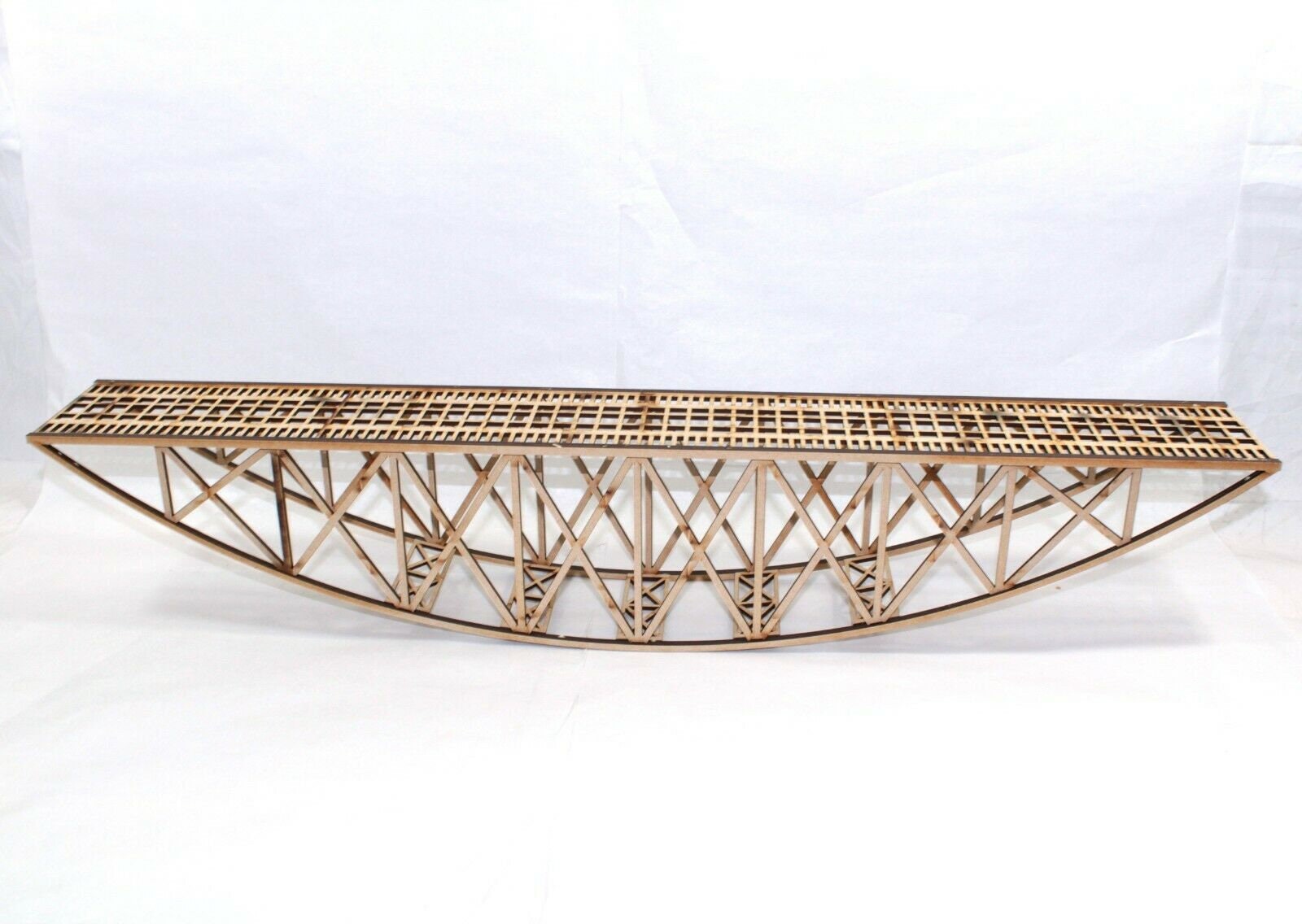 2 X Single Track Bridge Model Railway 00 / OO Gauge MDF Bow 1 X 760mm ...