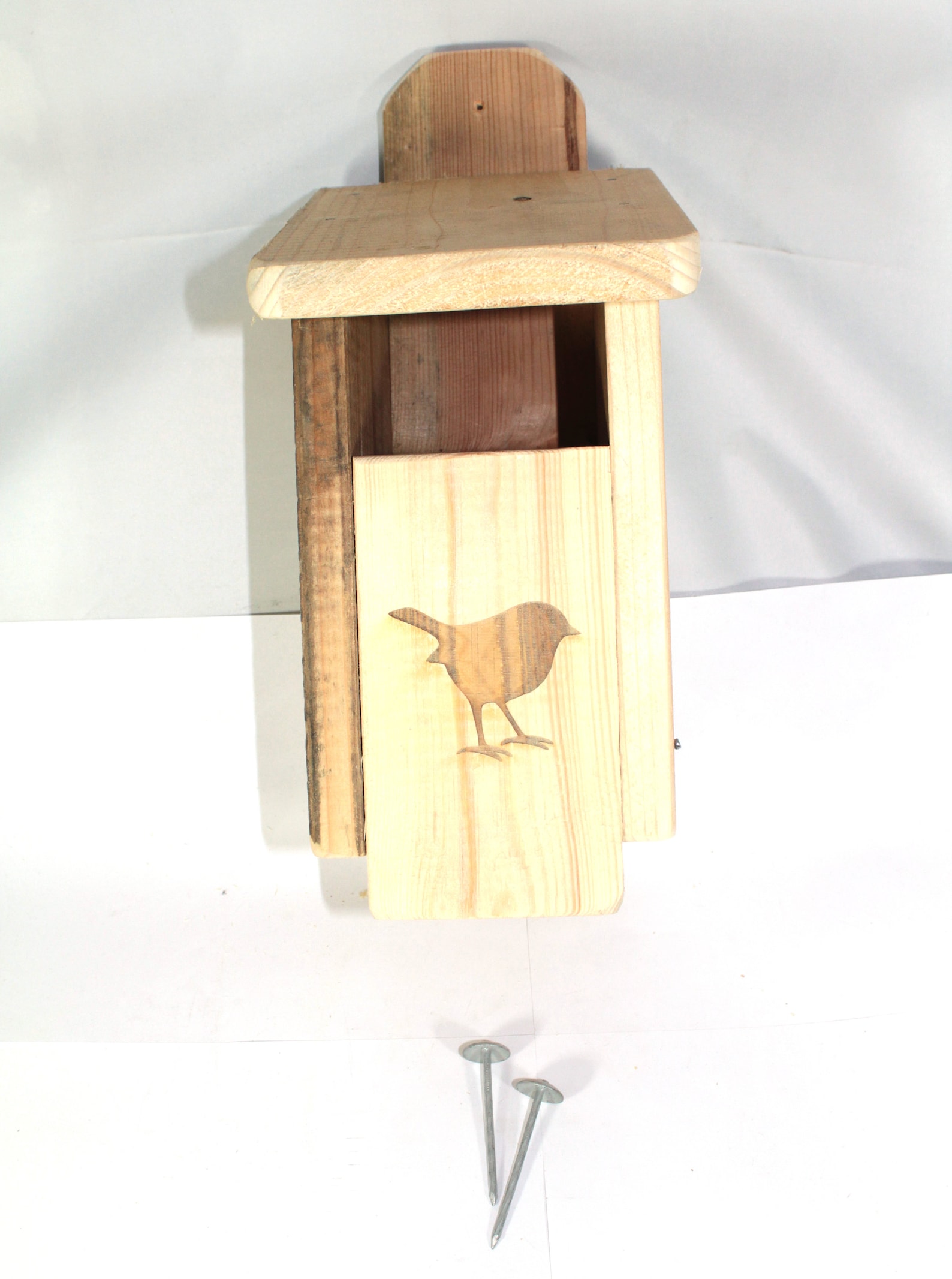 Personalized Robin Bird House, Handmade Recycled Wood Nesting Box - Etsy UK