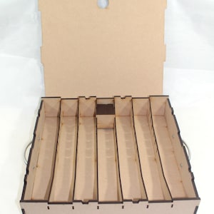 00 Gauge Model Railway Storage & Transportaton Box With Train Spacers ...